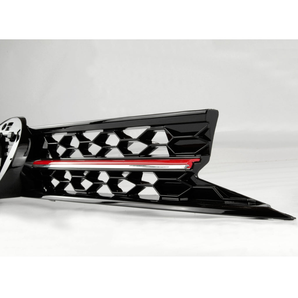 GTI Style Honeycomb Front Radiator Top Grille for VW Polo mk6 2018 ...