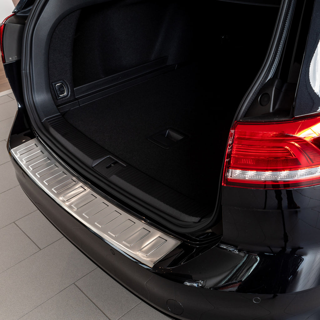 VW Passat B7 Estate Stainless Steel Metal Rear Bumper Protector Guard ...