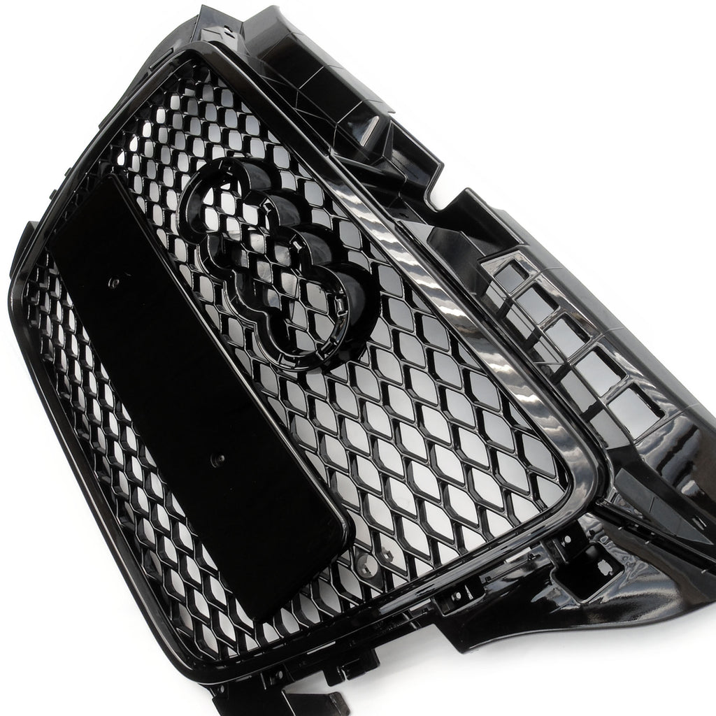 RS3 Style Honeycomb Black Front Grille to fit Audi A3 2008-2012 8p ...