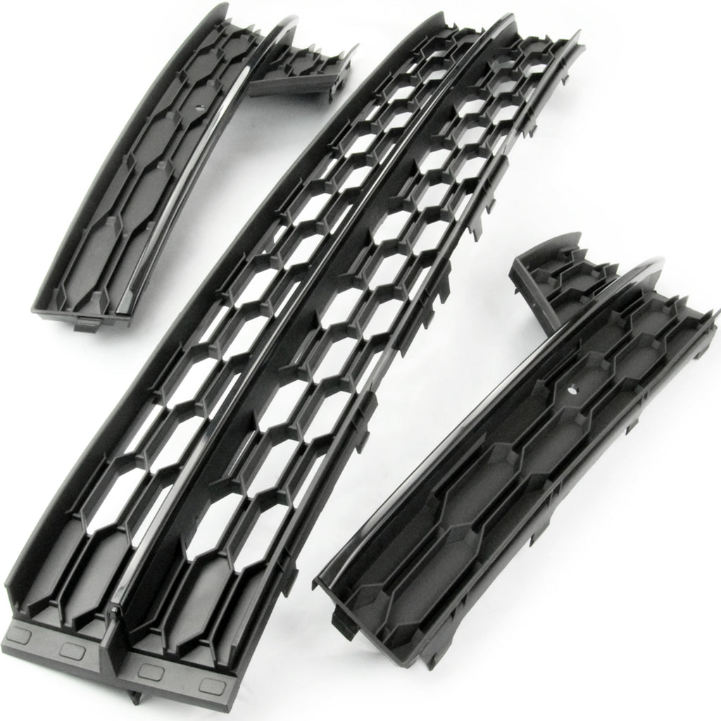 Skoda Octavia mk3 Facelift 17-19 Front Lower Bumper Grille & Fog Light ...