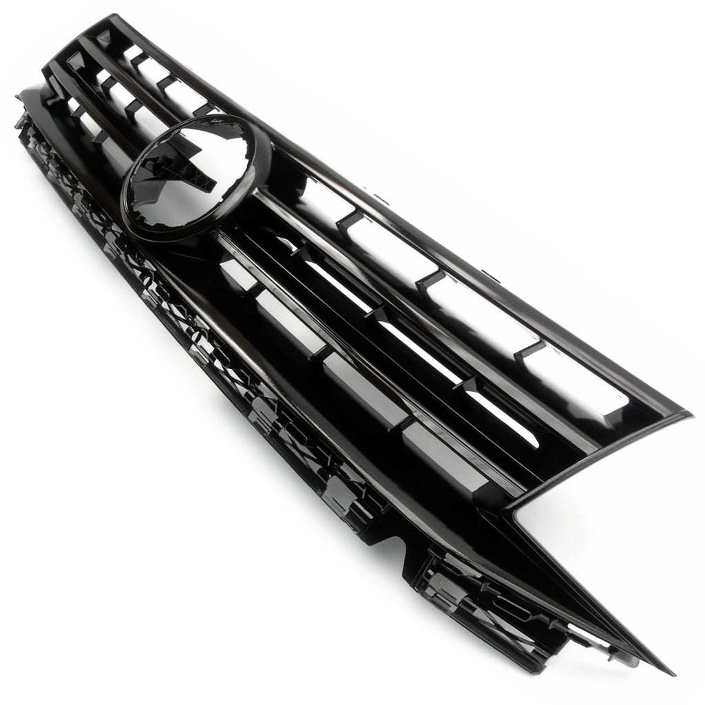 VW Caddy mk4 Van 2016 - 2020 All Gloss Black Front Radiator Bumper Gri ...