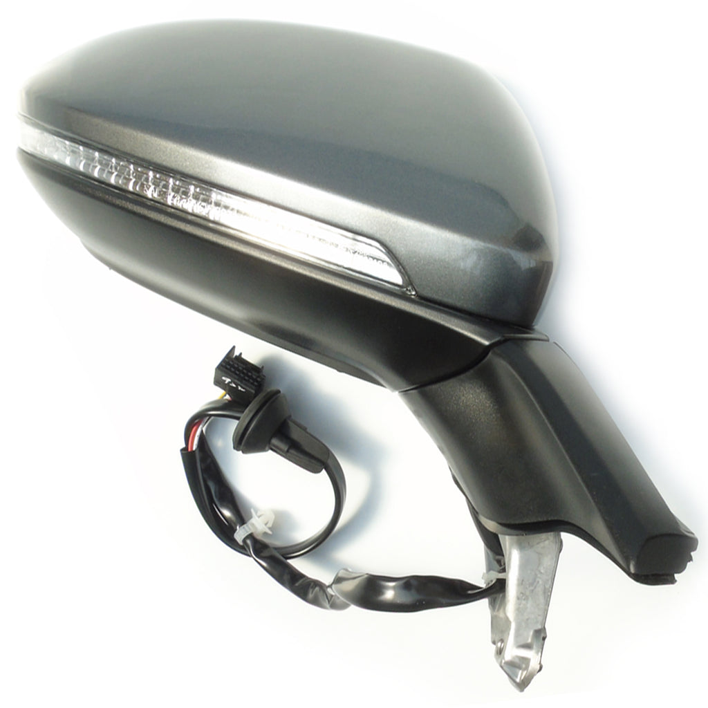 Complete Door Wing Mirror Right Side Indium Grey to Fit VW Golf mk7 ...