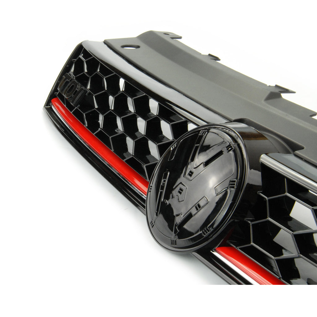 VW Polo 6r 6c 2014 TDI Honeycomb GTI Style Front Grille – Underground Parts