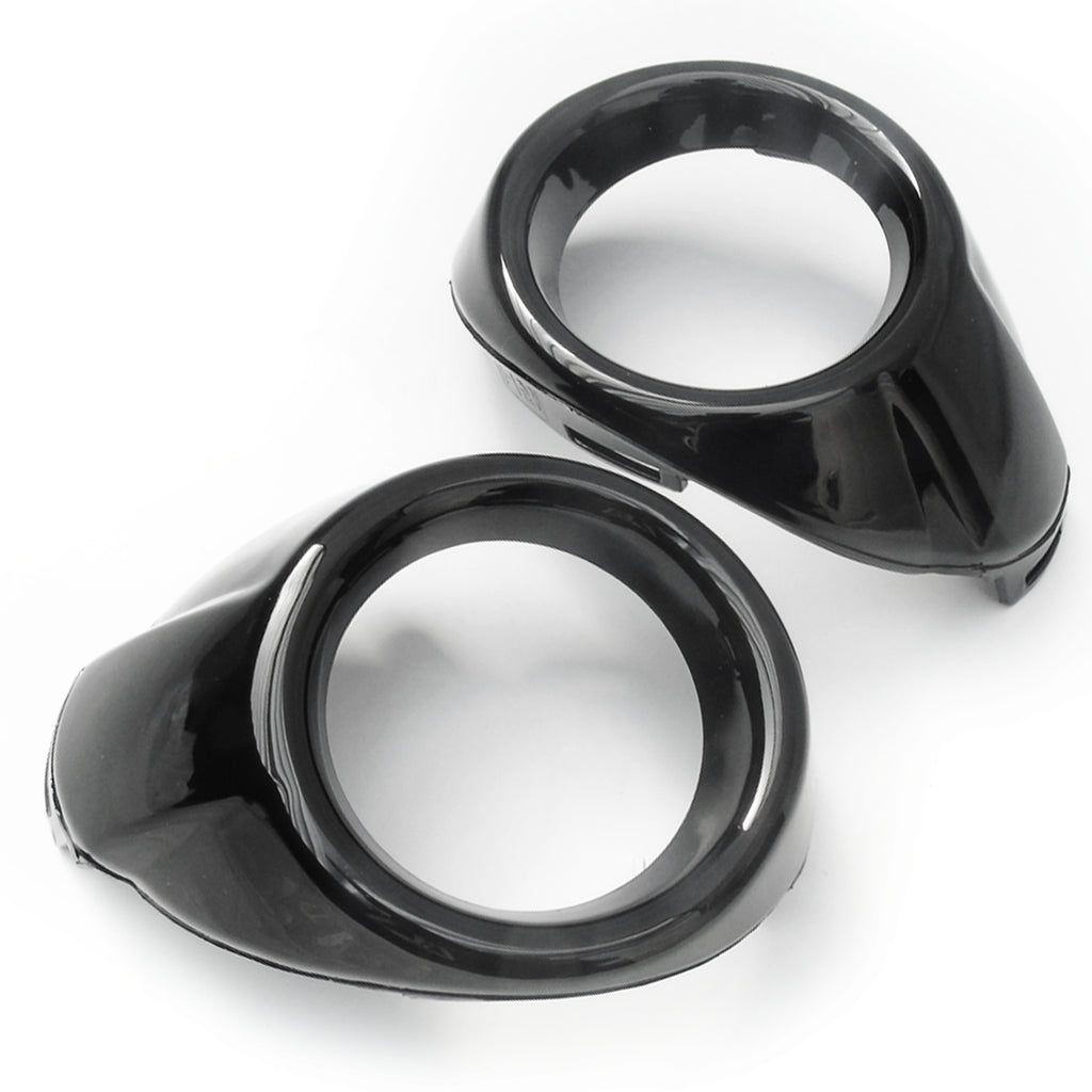 Ford Focus mk3 2011-2014 Gloss Black Fog Light Covers Surrounds ...