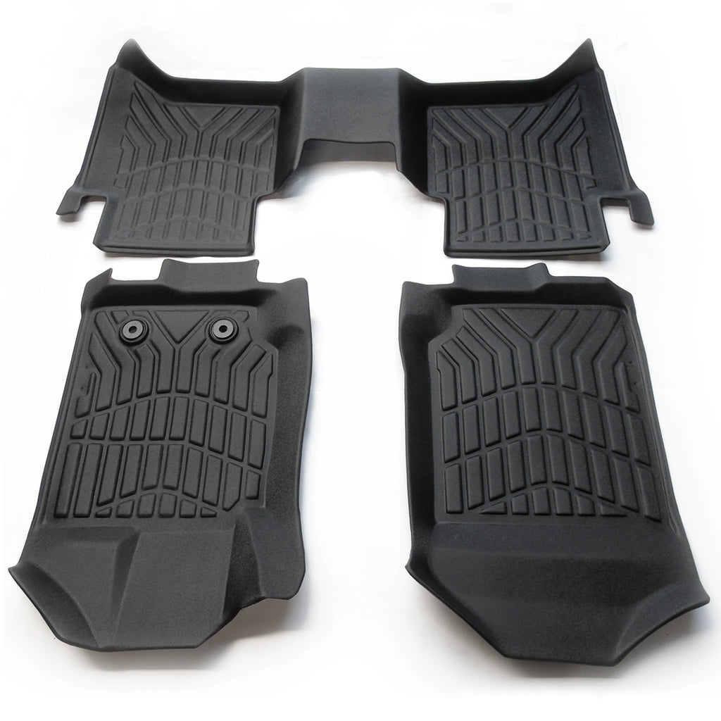 Ford Ranger Pickup Heavy Duty Deep Rubber Floor Mats 2012-2022 Tailore ...
