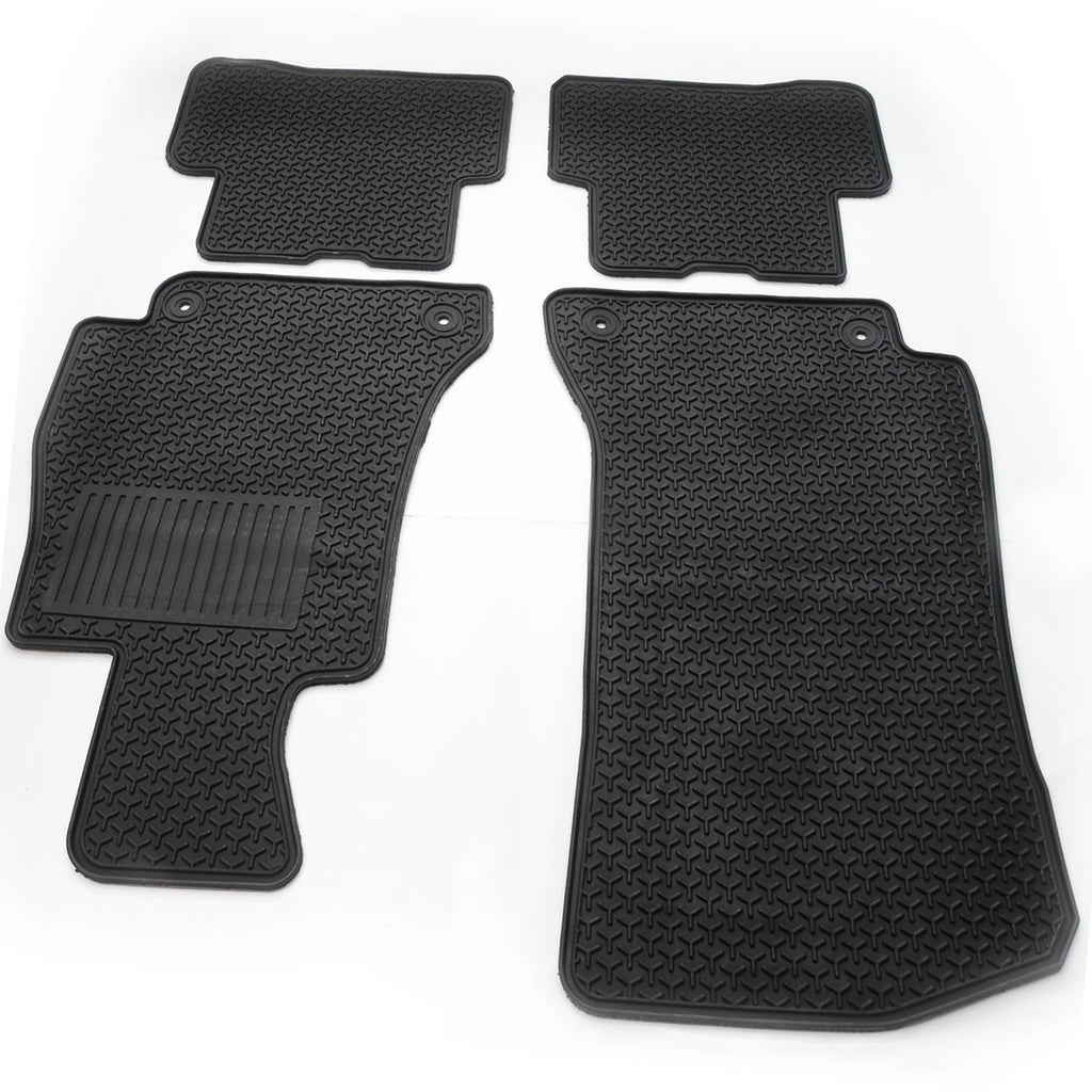 Mercedes C-Class 2014-2020 Tailored fit Rubber Floor Mats Tray Set ...