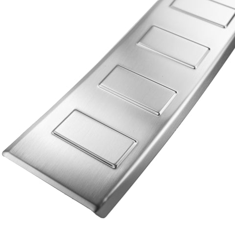 VW T-ROC Metal Stainless Steel Metal Rear Bumper Protector Guard ...