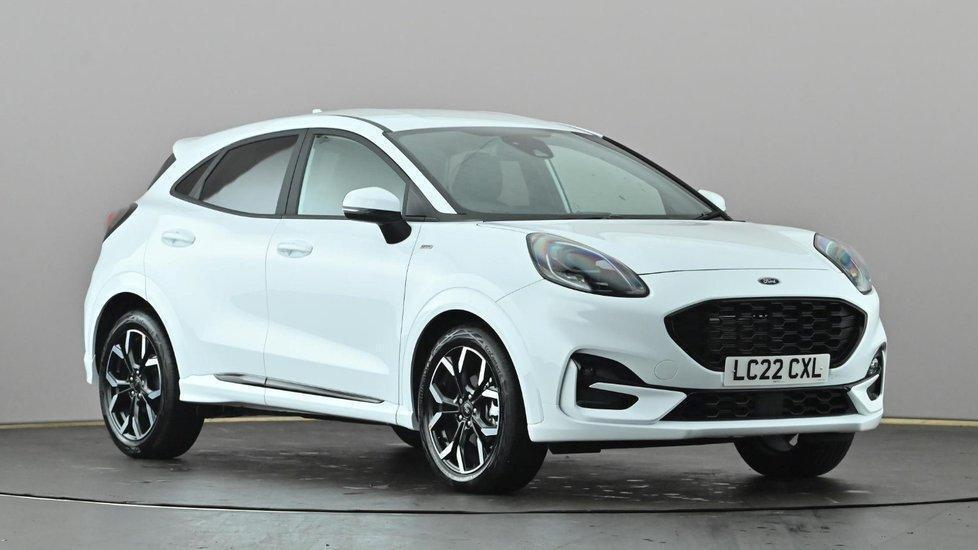 Ford Puma 2019-23 Frozen White Complete Full Door Wing Mirror Right Dr ...