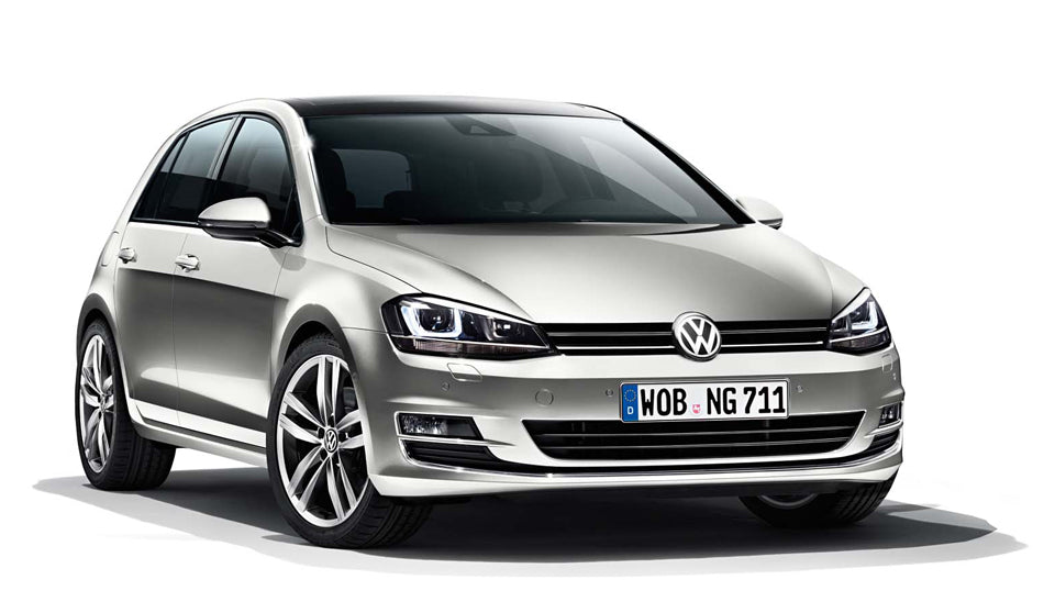 VW Golf mk7 2013-2016 Front Lower Centre Bumper Grille Chrome Trim ...