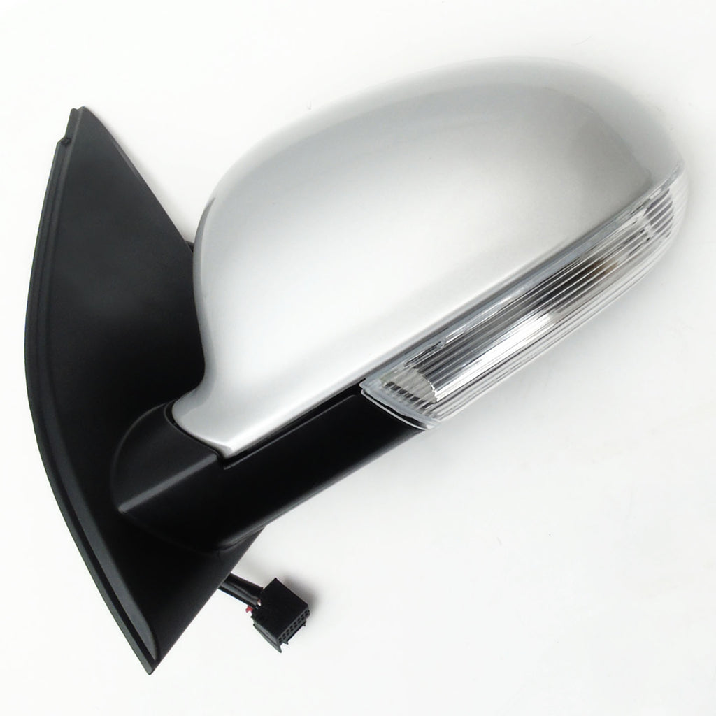 VW Golf mk5 Complete Full Door Wing Mirror Left Passenger Side Reflex ...